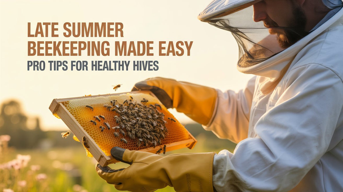Late Summer Beekeeping Made Easy: Pro Tips For Healthy Hives