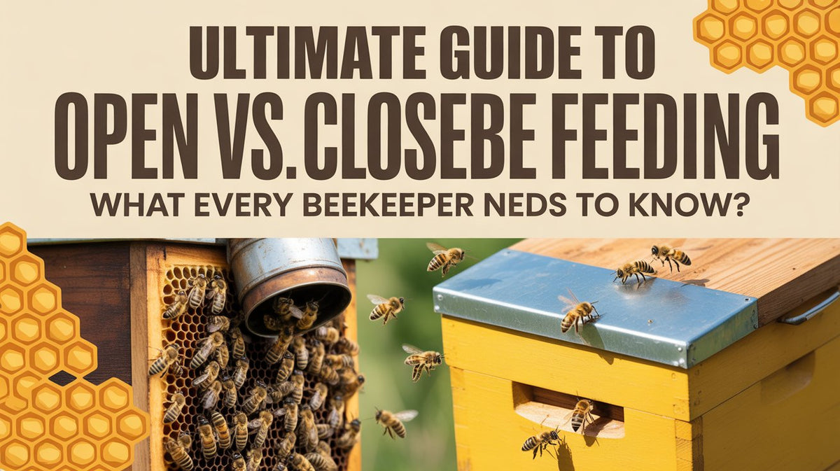 Ultimate Guide To Open VS. Closed Bee Feeding: What Every Beekeeper ...