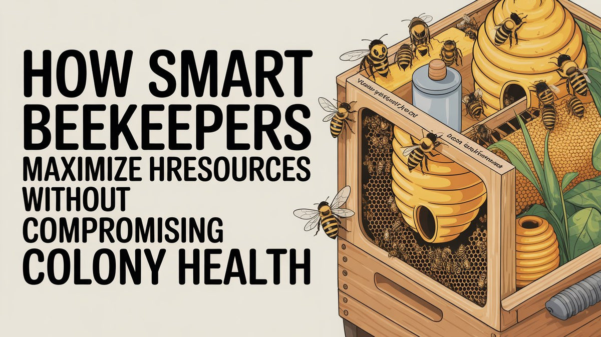 How Smart Beekeepers Maximize Hive Resources Without Compromising Colo